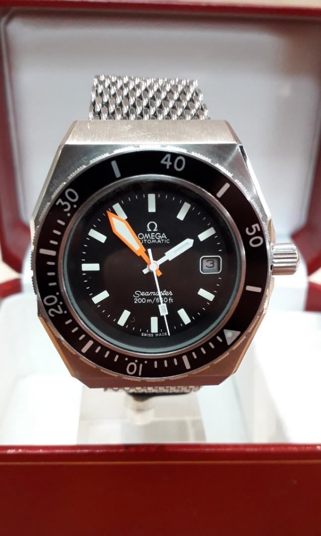 Omega Seamaster Shom 200m Diver watch,PLOPROF Hands Ref 166.0177 ...