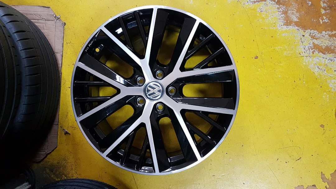 Original 19inch VW Golf R Line Rims, Car Accessories, Tyres & Rims on ...