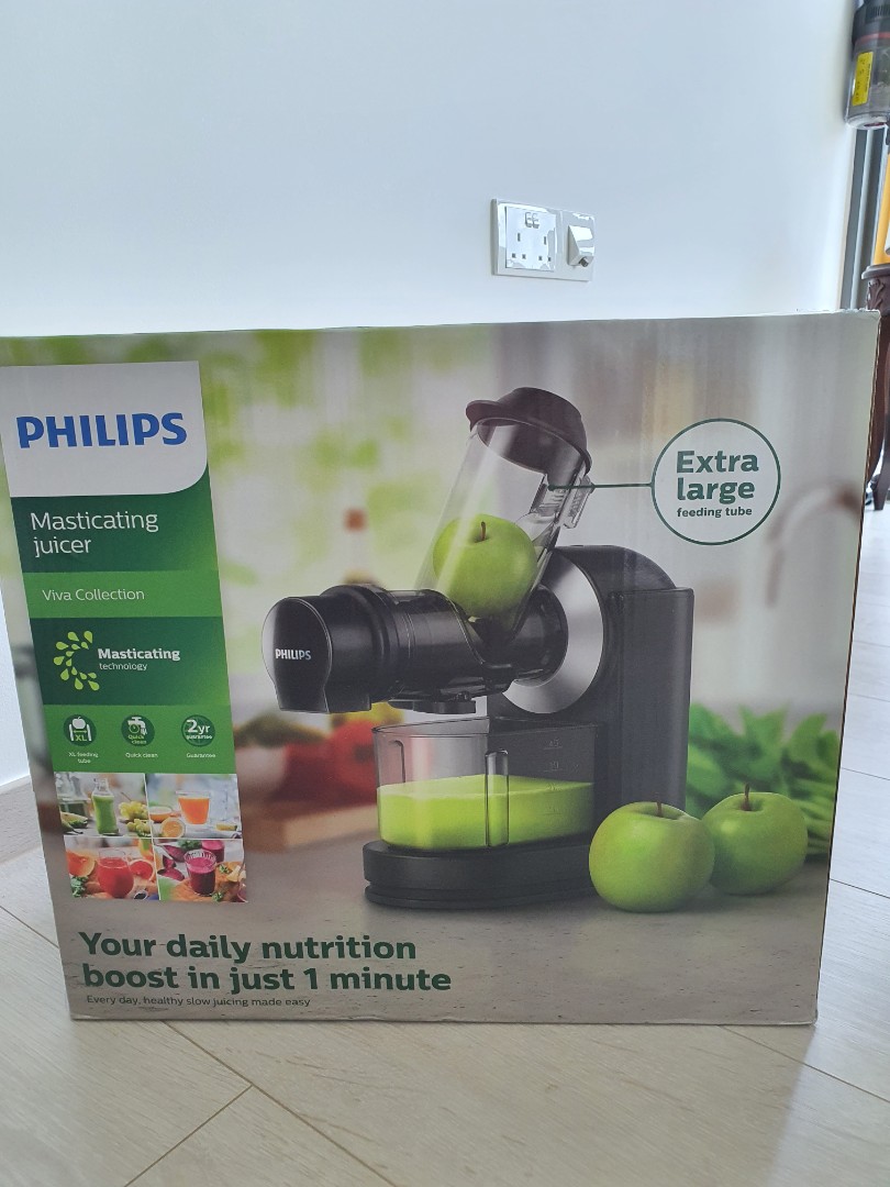 Philips Masticating Slow Juicer, TV & Home Appliances, Kitchen ...