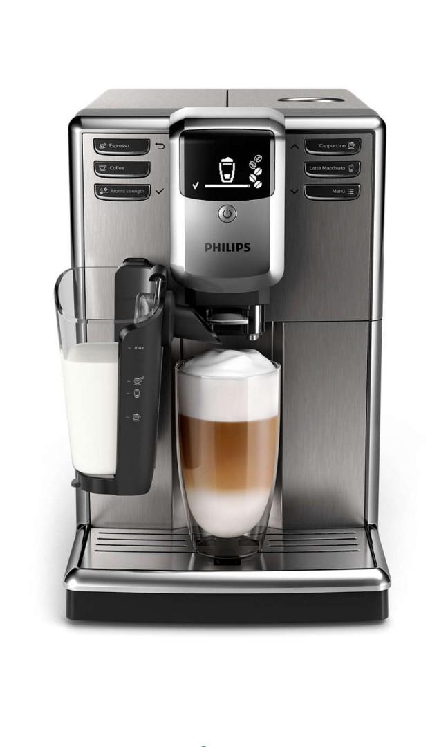 Philips Series 5000 Fully automatic espresso machine EP5335/10, TV ...