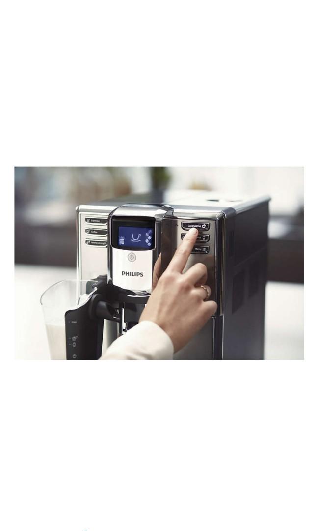 Philips Series 5000 Fully automatic espresso machine EP5335/10, TV ...