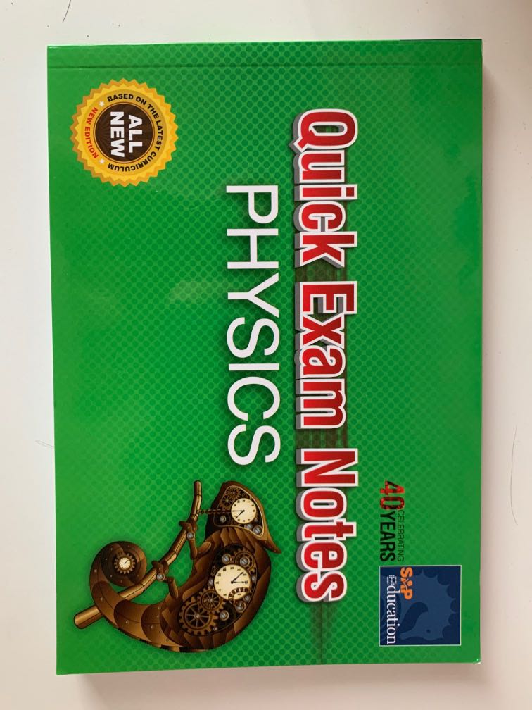 physics olevel quick exam notes, Hobbies & Toys, Books & Magazines ...