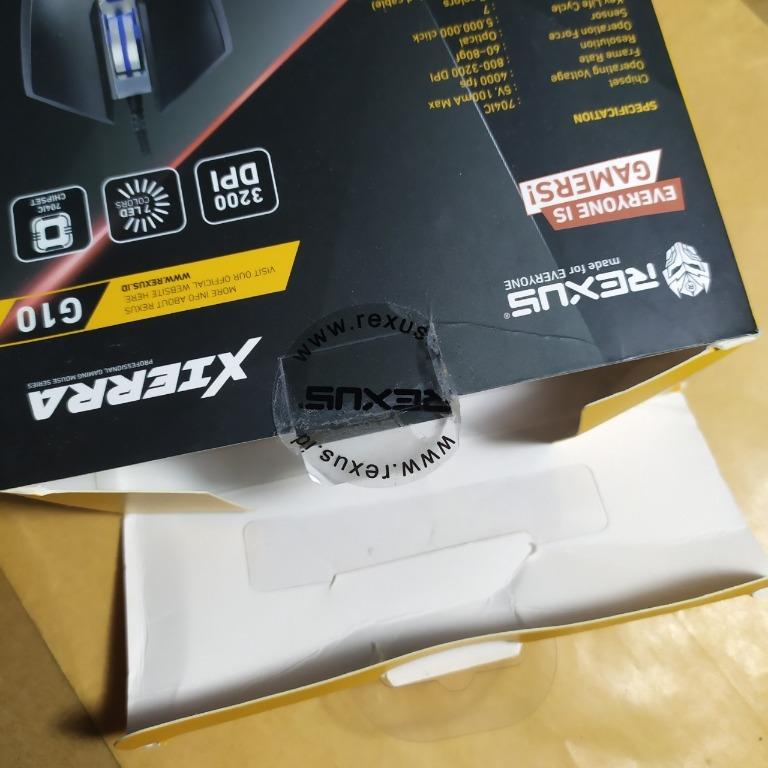 Rexus Xiera G10, Video Game, Aksesori di Carousell