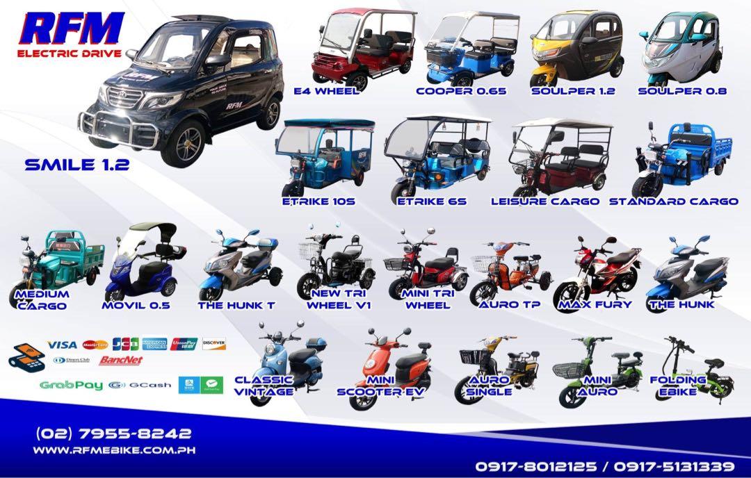 RFM electric bike 3wheel ebike mobility scooter ebikes 3wheel triwhe ...