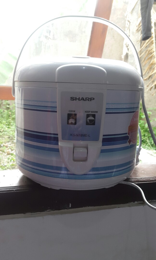 Rice cooker sharp, Kitchen & Appliances di Carousell