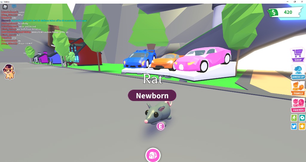 Roblox Adopt Me Rat, 興趣及遊戲, 收藏品及紀念品, 明星周邊 - Carousell
