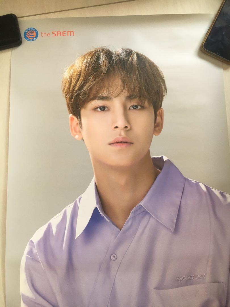 Seventeen Mingyu poster A2, Hobbies & Toys, Memorabilia & Collectibles ...
