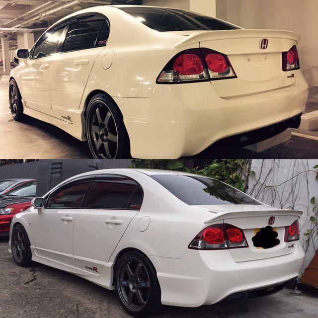 Spoiler Honda Civic FD2R, Auto Accessories on Carousell