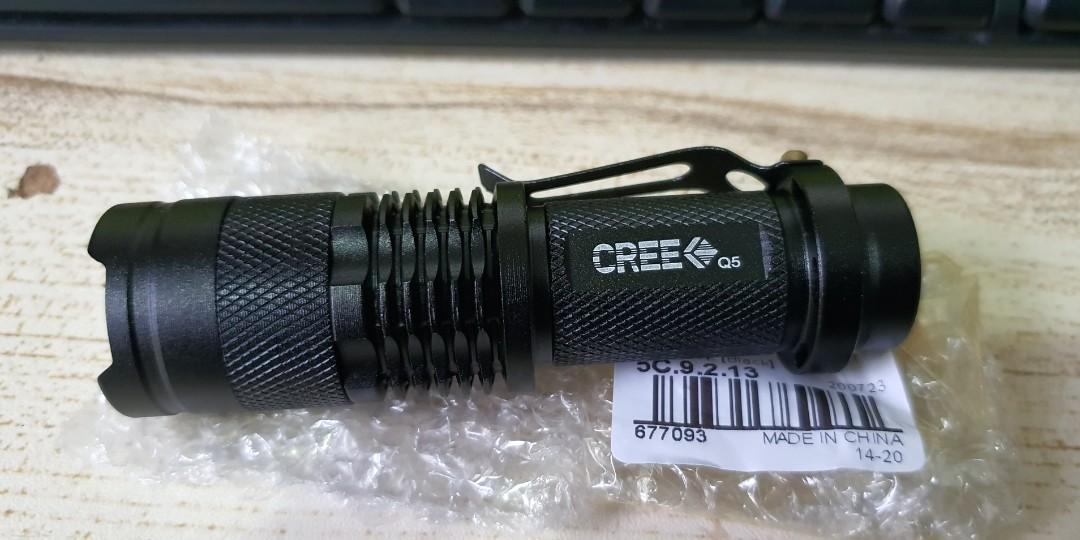 Tactical torchlight with 20mm mount for Nerf, wbb, airsoft, Toys ...