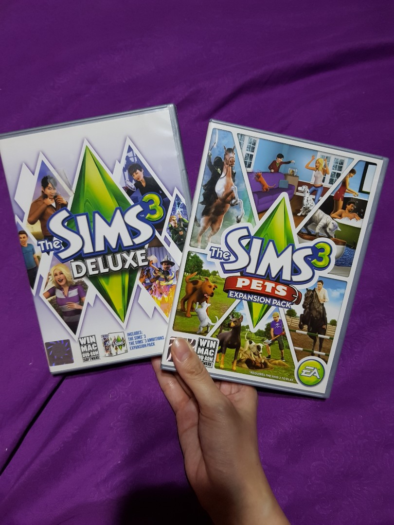 The Sims 3 Base Game + Expansion Pack DVD for PC Windows Mac, Video ...
