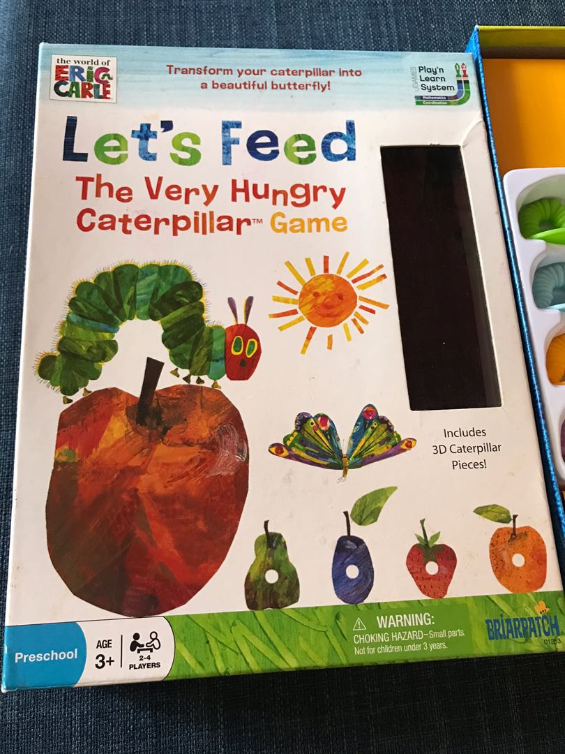 The Very Hungry Caterpillar board game, Babies & Kids, Infant Playtime ...
