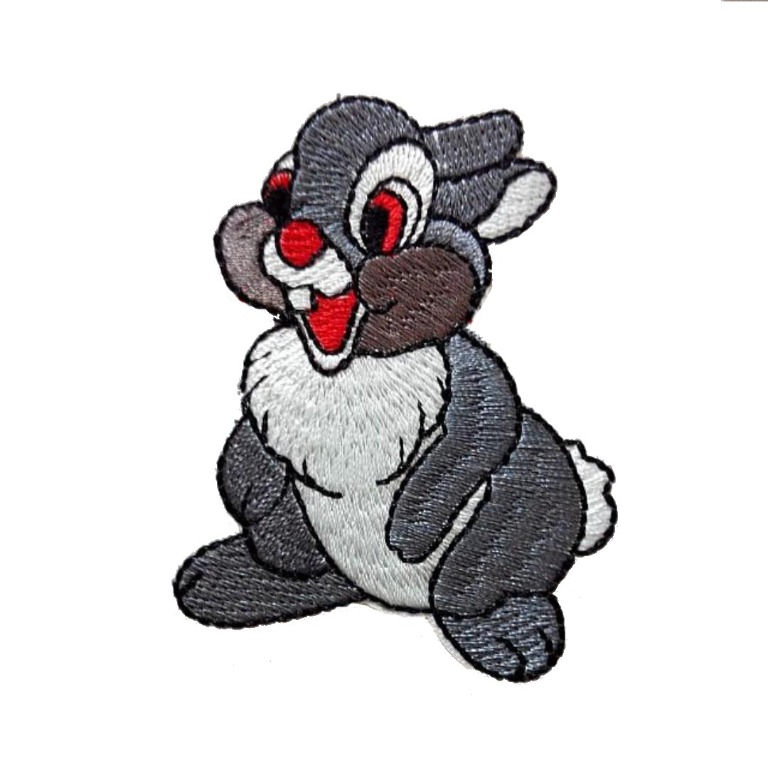Thumper Rabbit Bunny Craft Iron On Patch, Hobbies & Toys, Stationery ...