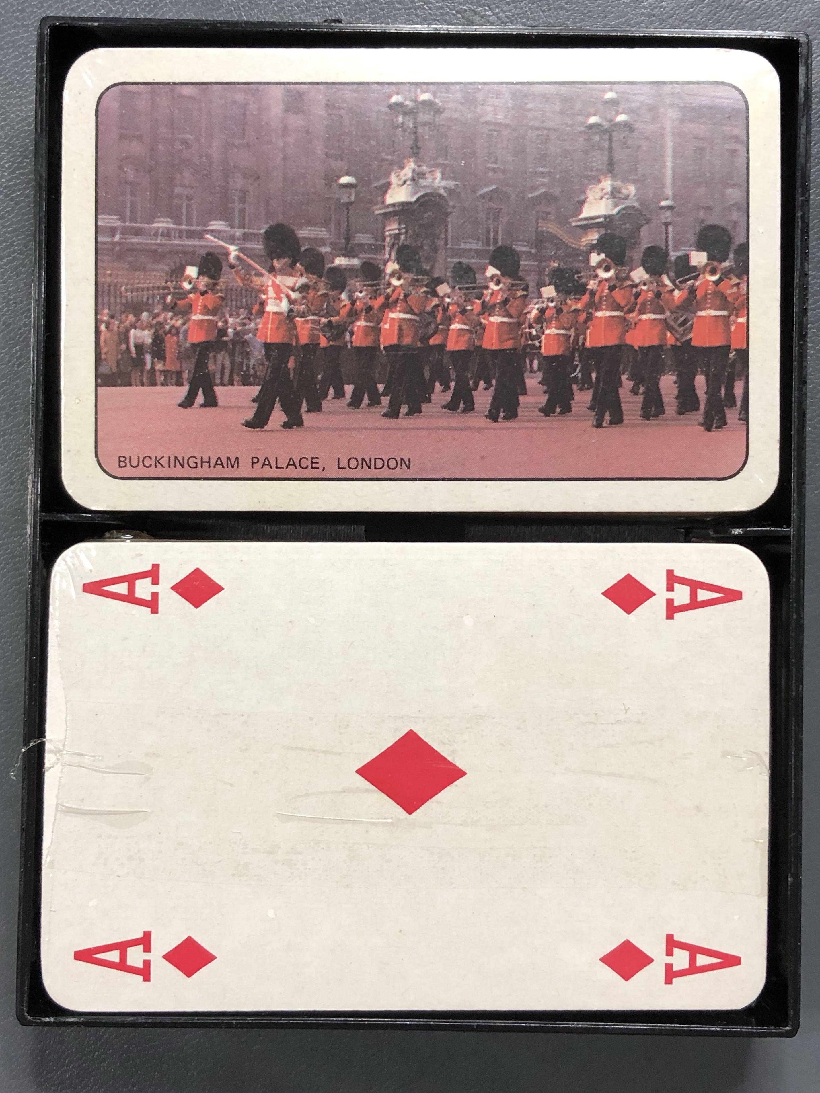 Vintage Buckingham Palace House of Parliamentary London Playing Cards ...