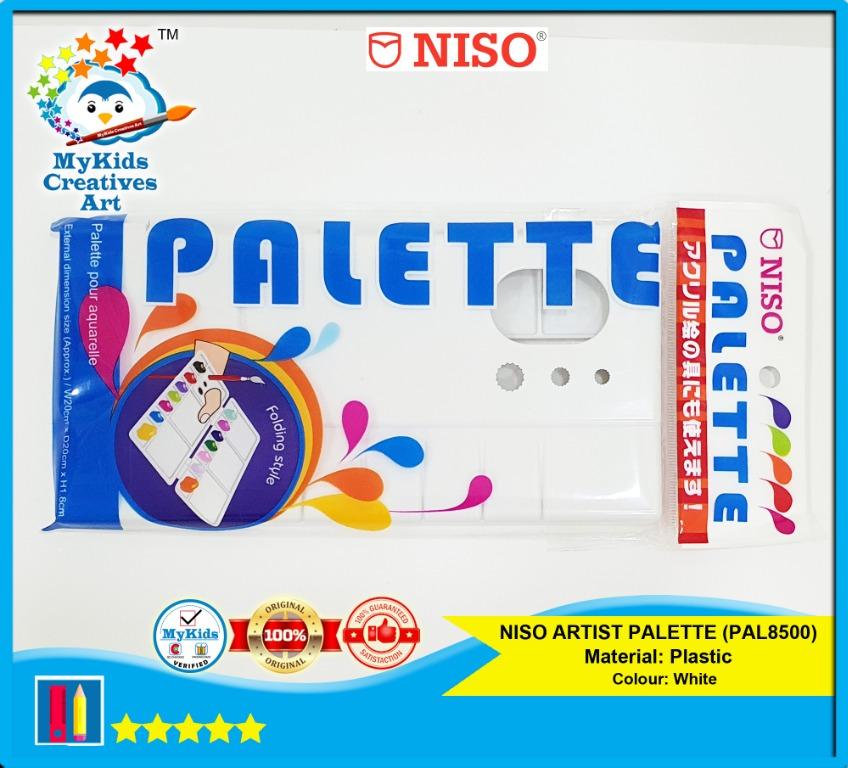 WATERCOLOR PALETTE (NISO, PAL8500), Hobbies & Toys, Stationery & Craft ...