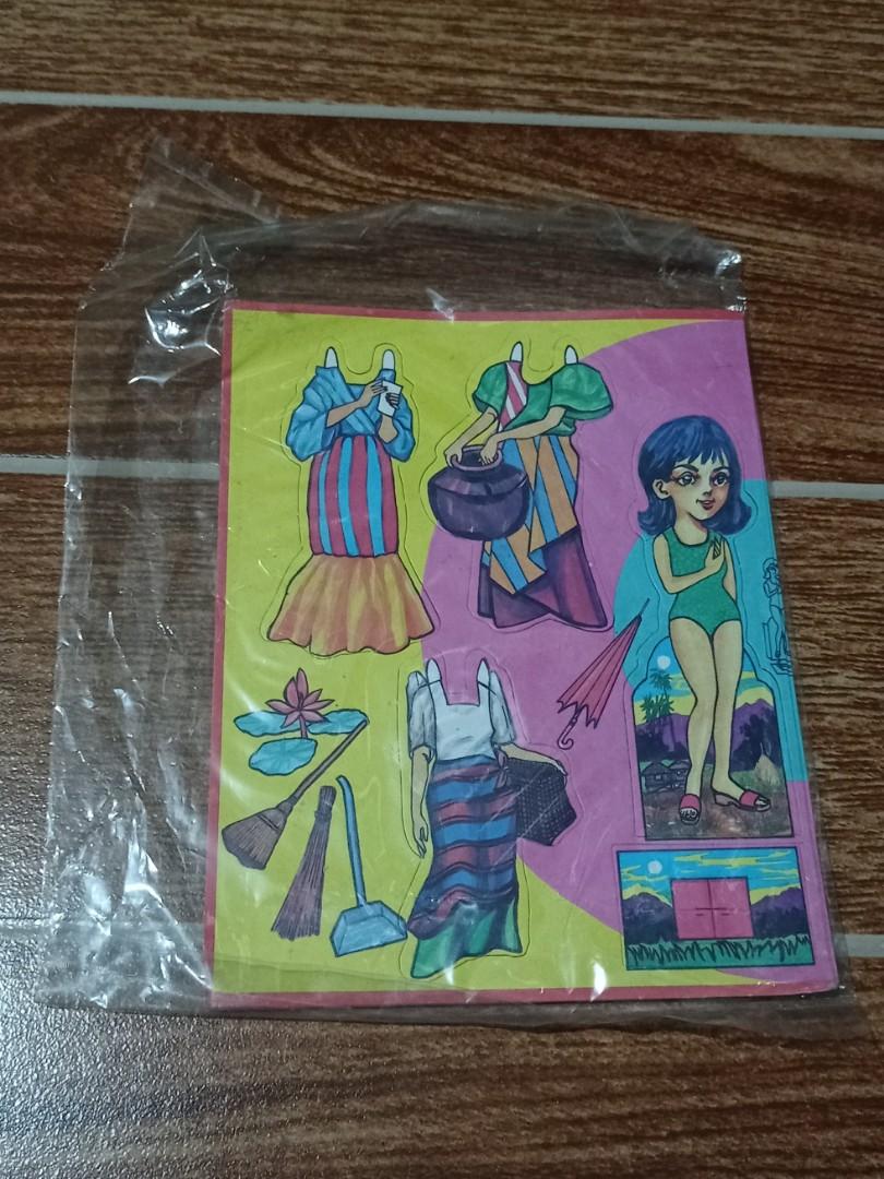 90s Paper Doll, Hobbies & Toys, Toys & Games on Carousell