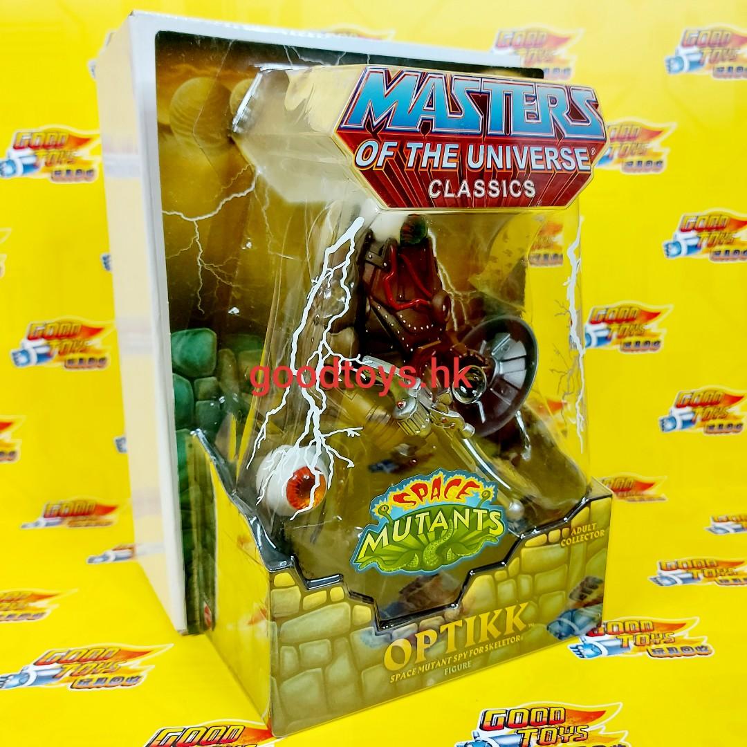 全新 MATTEL 太空超人 HE-MAN MASTERS OF THE UNIVERSE CLASSICS OPTIKK, 興趣及遊戲 ...