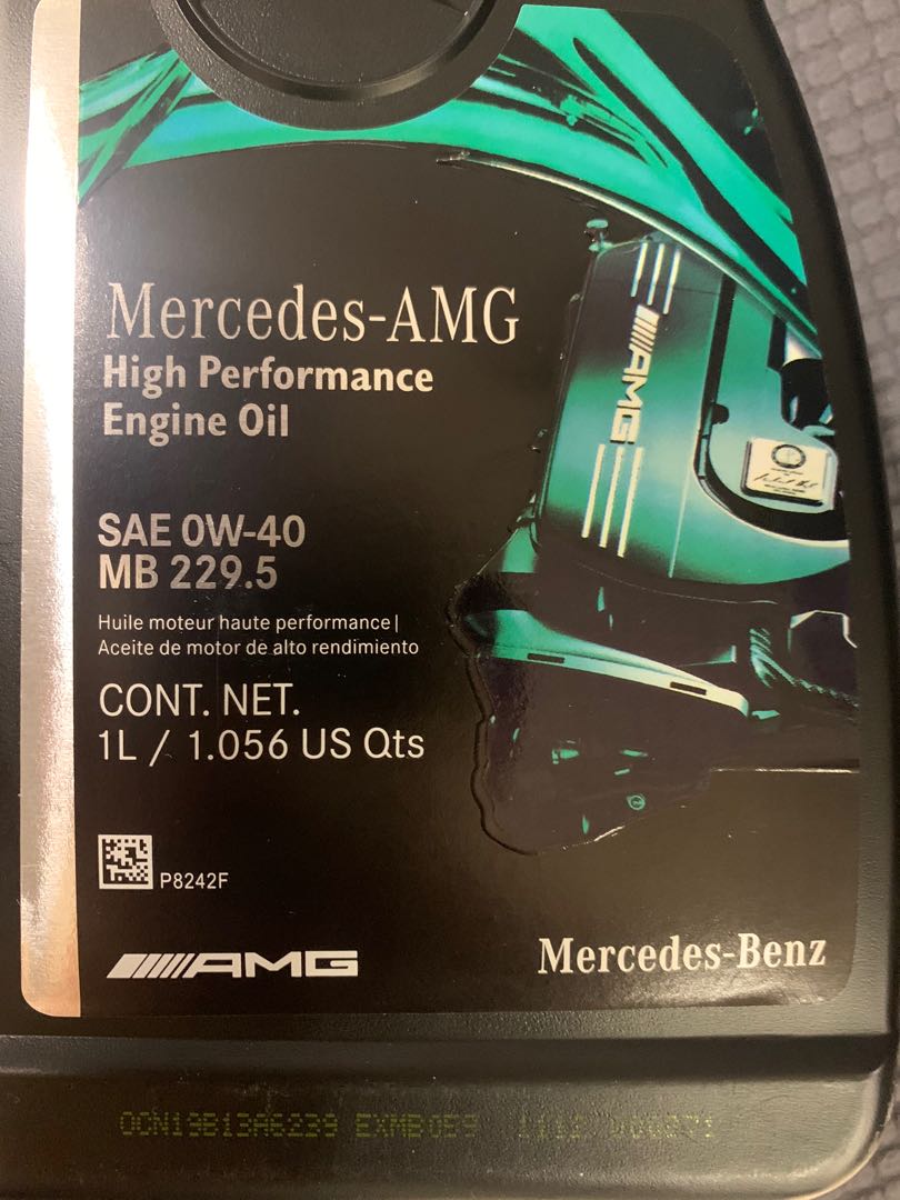 (New 2022 stock )AMG engine oil ( made in USA), Car Accessories, Car ...