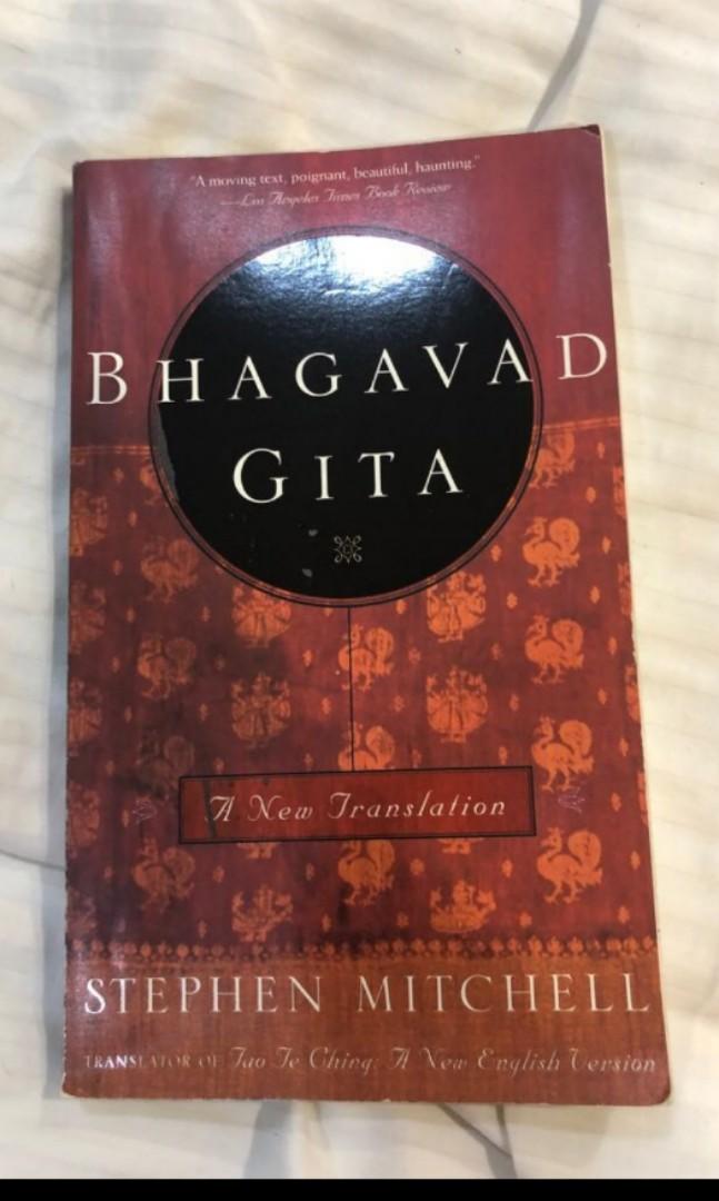 bhagavad gita by stephen mitchell, Hobbies & Toys, Books & Magazines ...