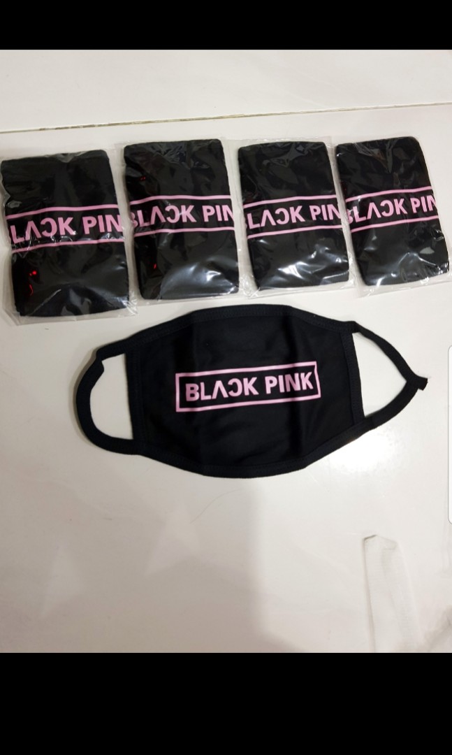 Blackpink kpop mask, Health & Nutrition, Face Masks & Face Shields on ...
