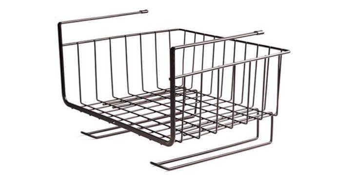BRAND NEW: Overhead Shelf Hanging Basket - Black Colour, Furniture ...