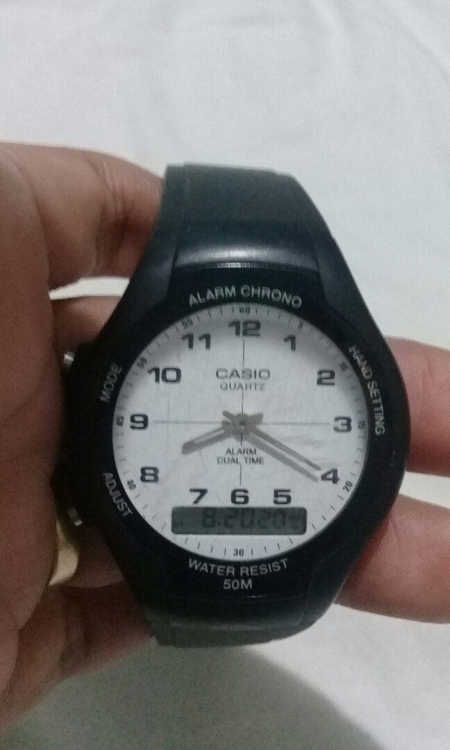 Casio Dual Time, Men's Fashion, Watches & Accessories, Watches on Carousell