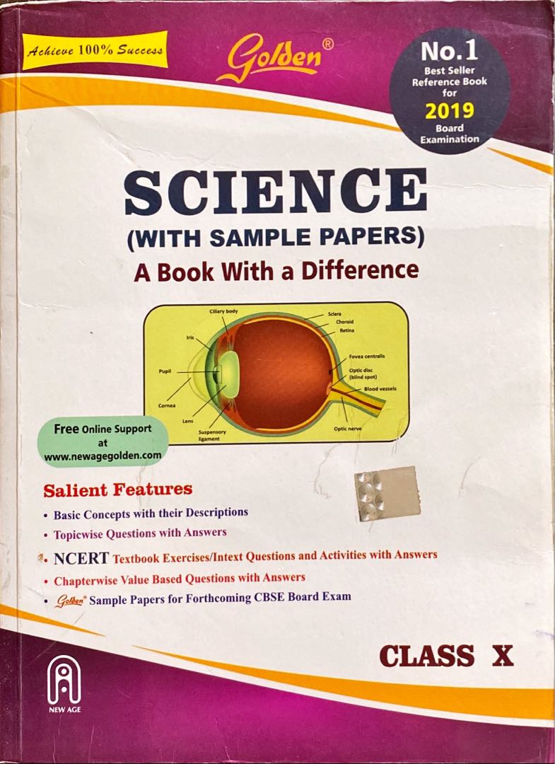 CBSE Class X Science Golden guide, Hobbies & Toys, Books & Magazines ...
