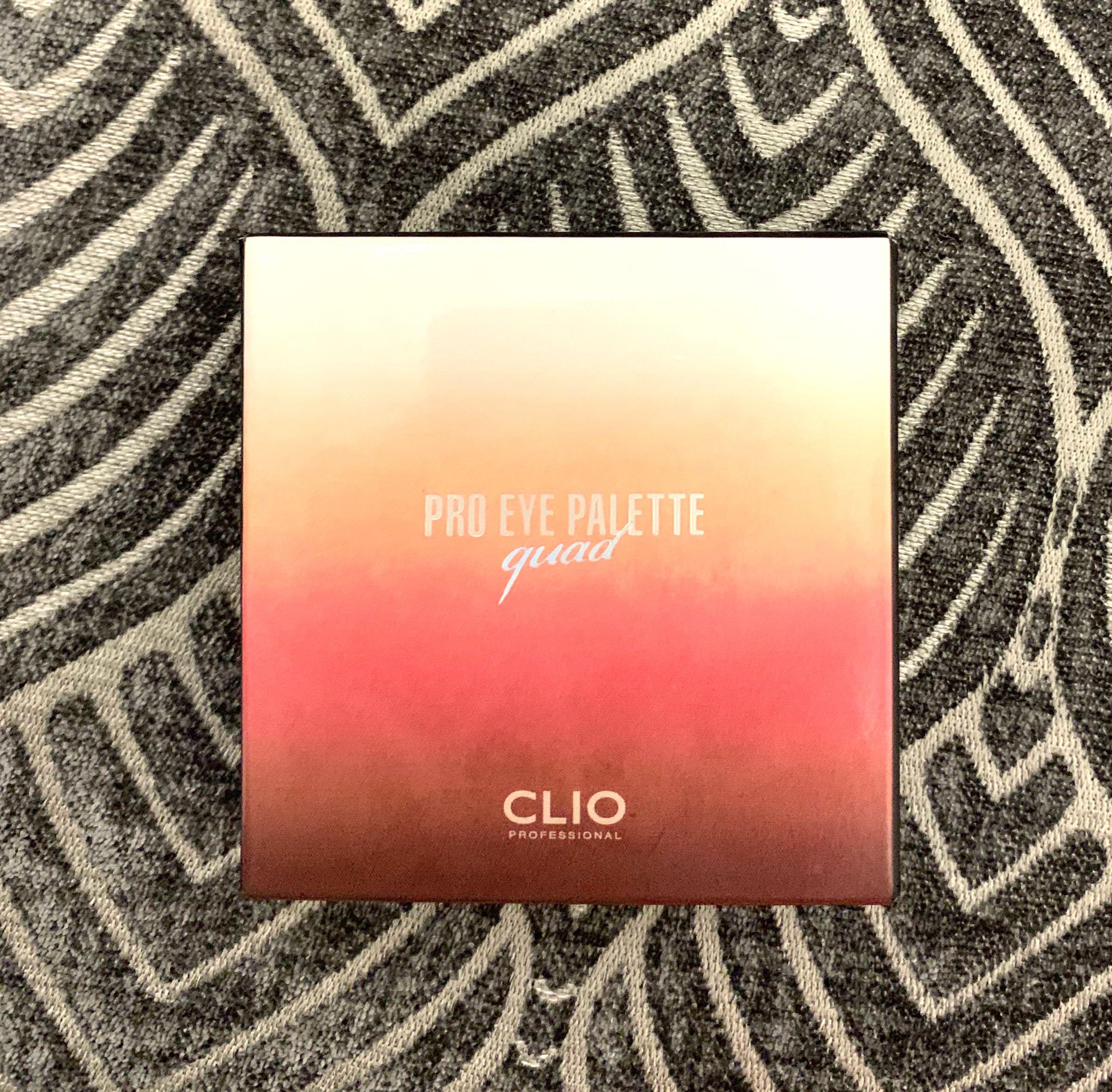 CLIO Pro Eye Pallete Quad - Rosy Glow, Beauty & Personal Care, Face ...