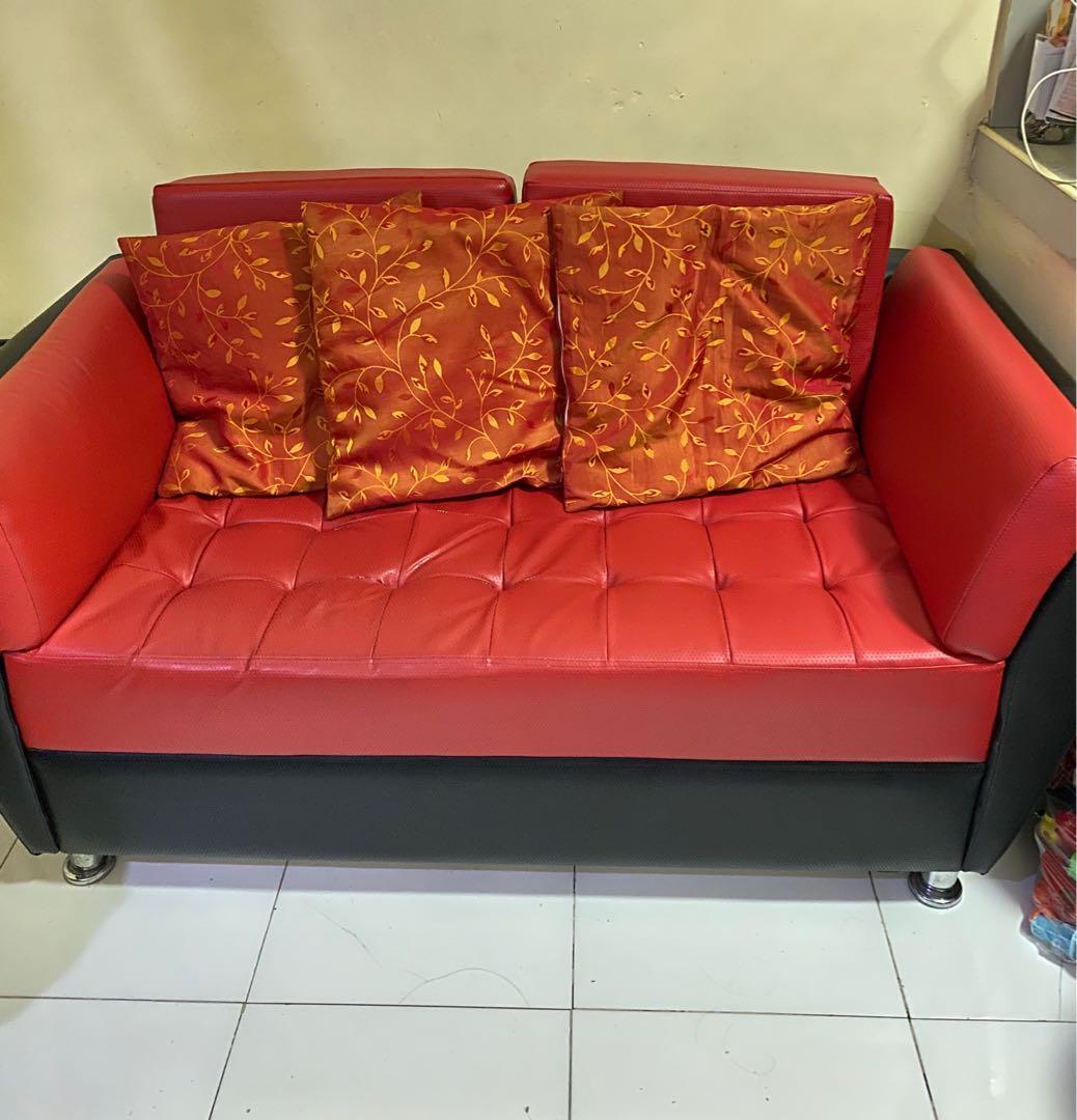 Customized Sala Set / L shape / Rush Sale, Furniture & Home Living ...