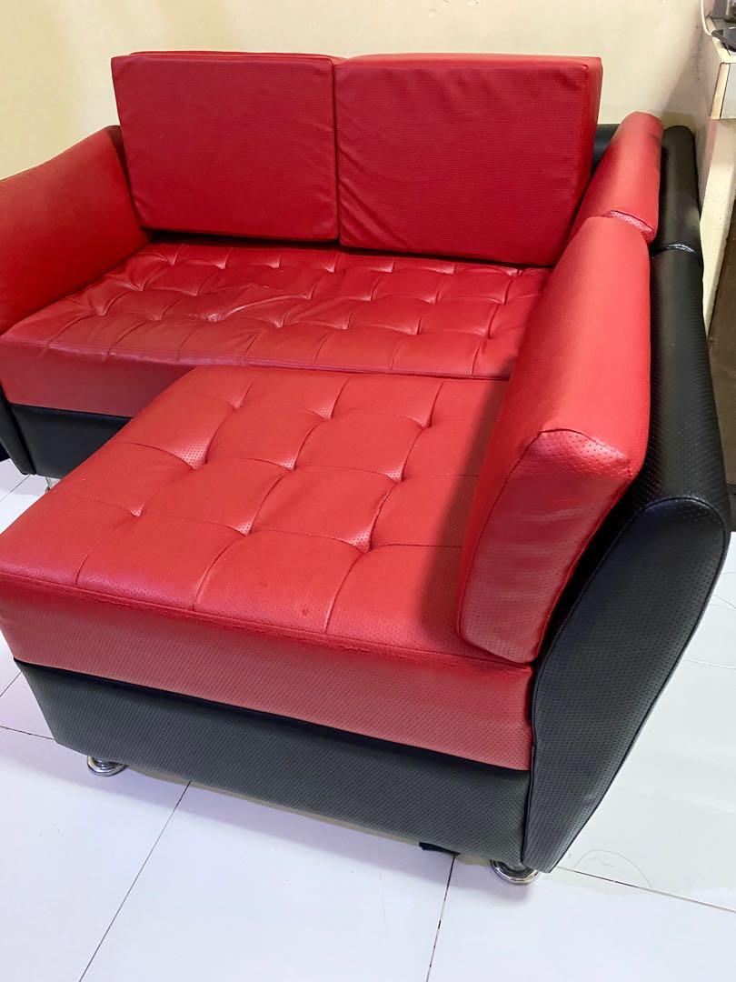 Customized Sala Set / L shape / Rush Sale, Furniture & Home Living ...