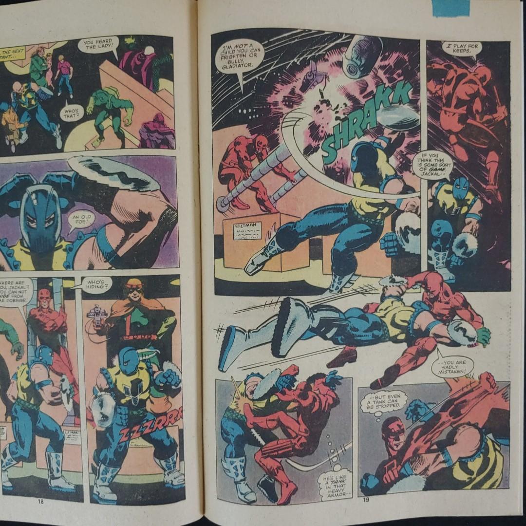 Daredevil #166 (1980) Gladiator appearance *** Frank Miller *** Marvel ...