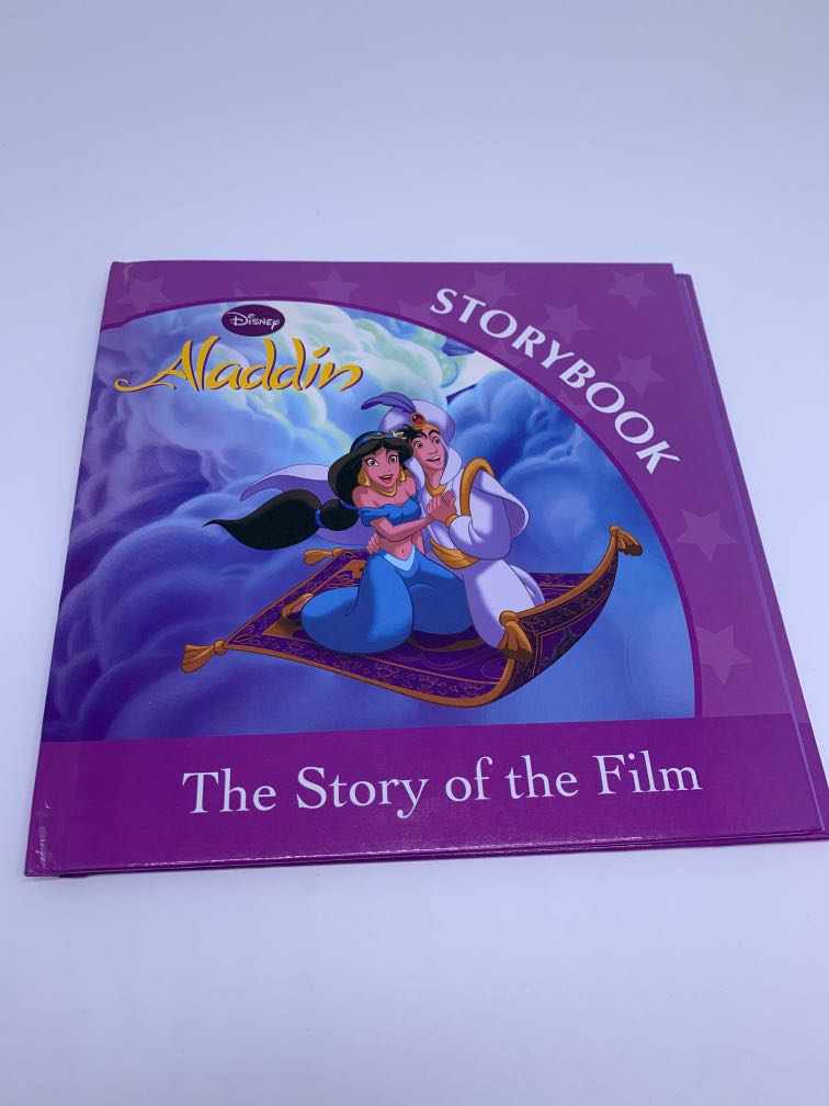 Disney Aladdin storybook the story of the film, 興趣及遊戲, 書本 & 文具, 小說 ...