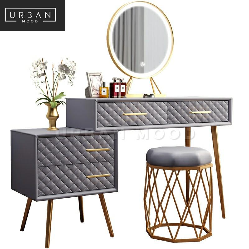 ELSA Modern Vanity Table Set, Furniture & Home Living, Furniture ...