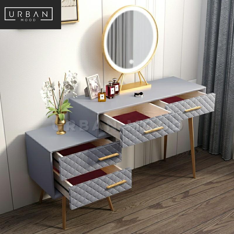 ELSA Modern Vanity Table Set, Furniture & Home Living, Furniture ...