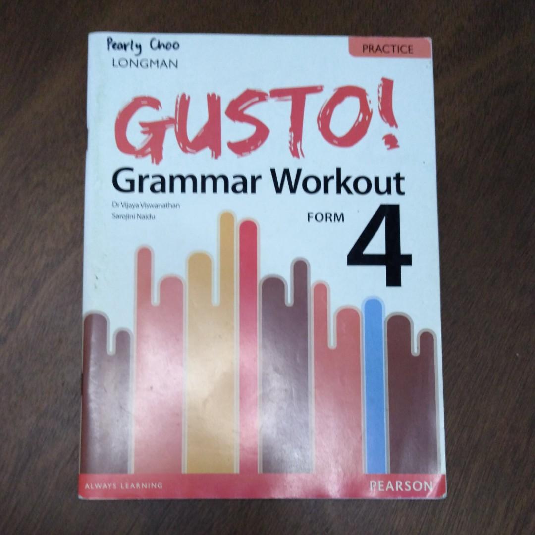 English Grammar workbook Form 4/SPM, Hobbies & Toys, Books & Magazines ...