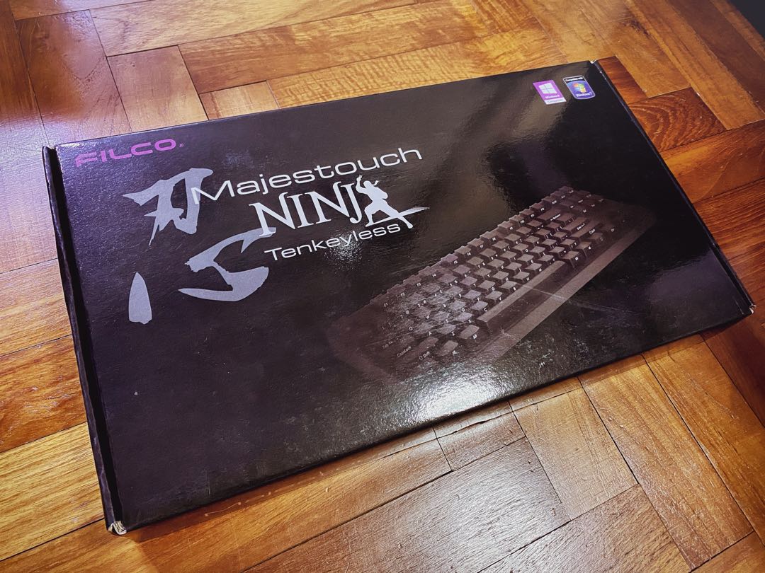 Filco Ninja Majestouch 2 Tenkeyless Cherry Mx Blue Switch Mechanical ...