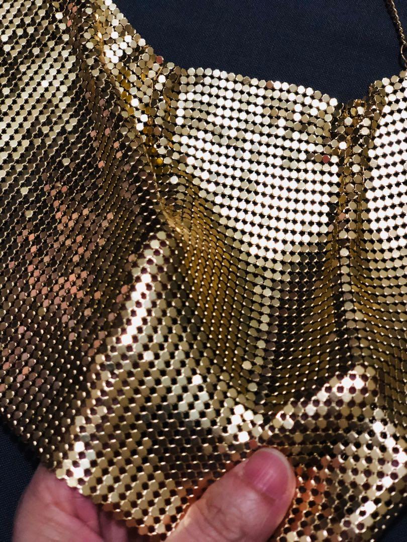 Gold metal top, Women's Fashion, Tops, Others Tops on Carousell