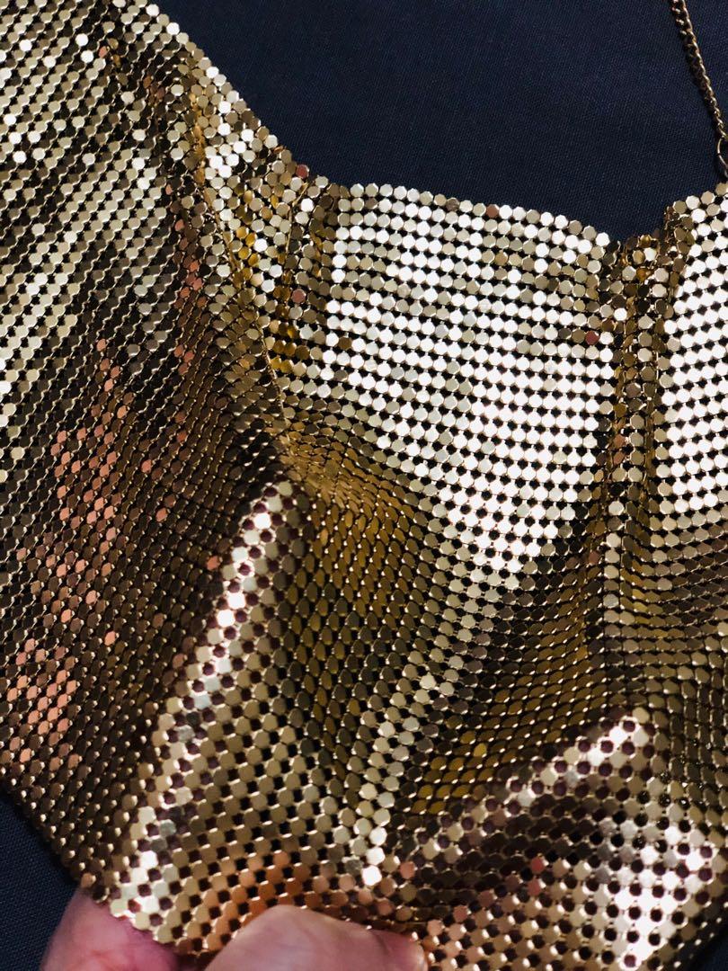 Gold metal top, Women's Fashion, Tops, Others Tops on Carousell