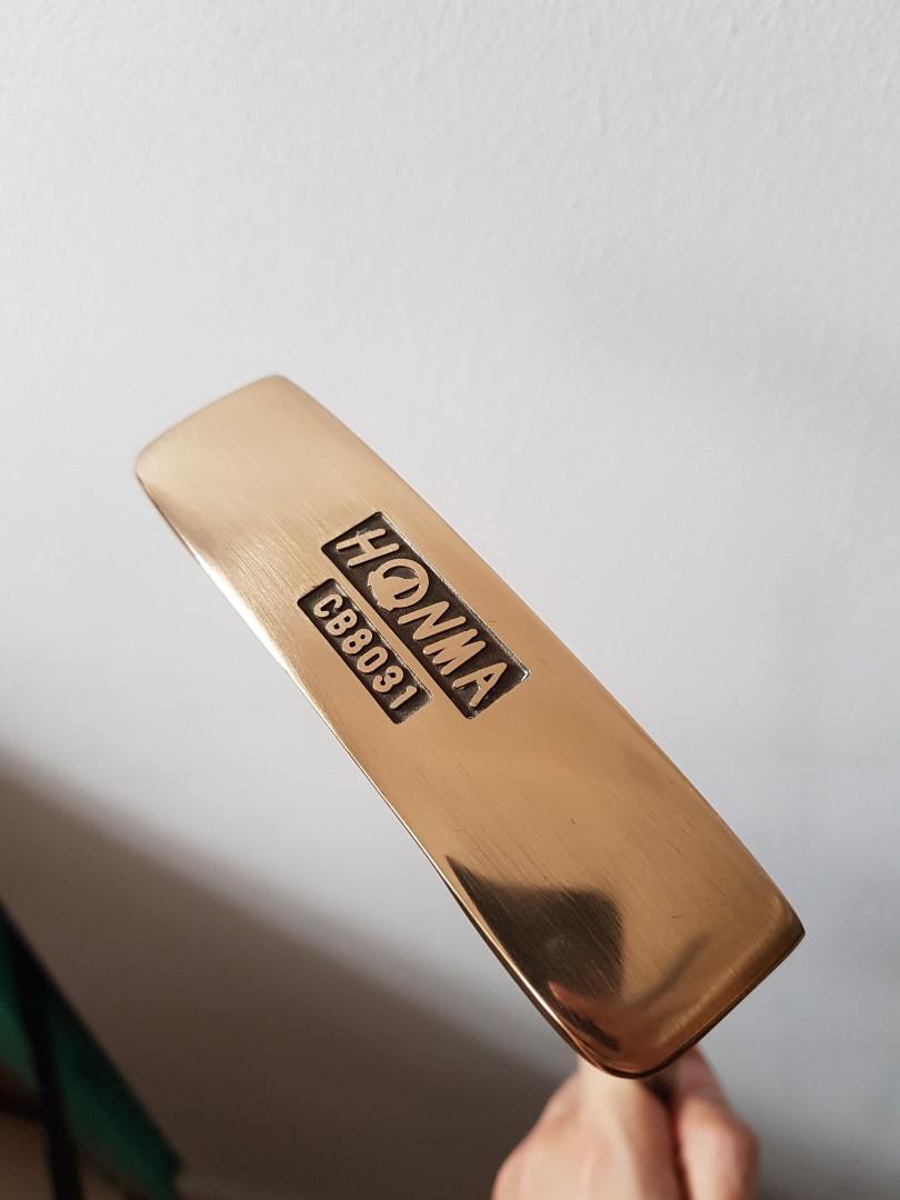 Honma CB8031 Vintage "Gold" Putter, Sports Equipment, Sports & Games ...