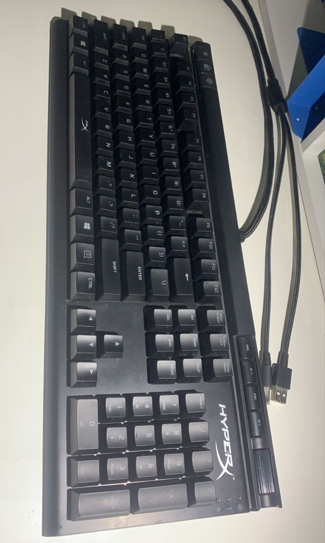 HyperX Alloy Elite cherry mx red switch Mechanical Keyboard, Computers ...