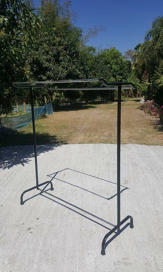 Indoor Metal Sampayan with Rubber Footings, Furniture & Home Living ...