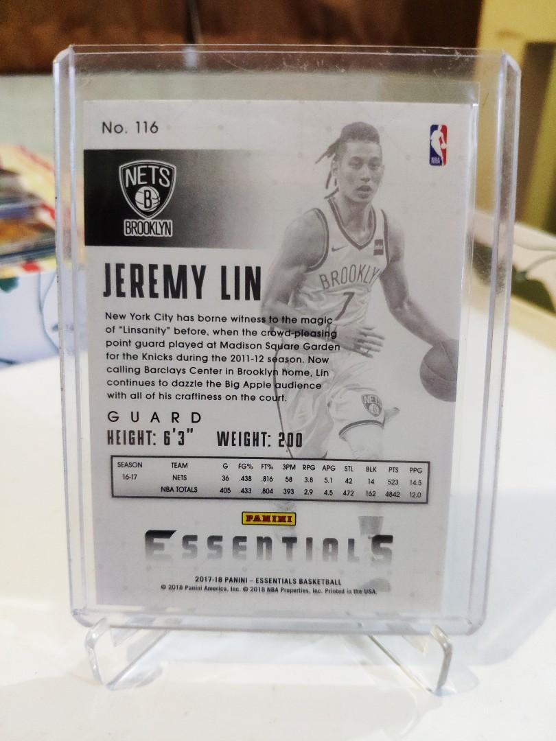 Jeremy Lin Essentials NBA Cards for Sale, Hobbies & Toys, Toys & Games ...