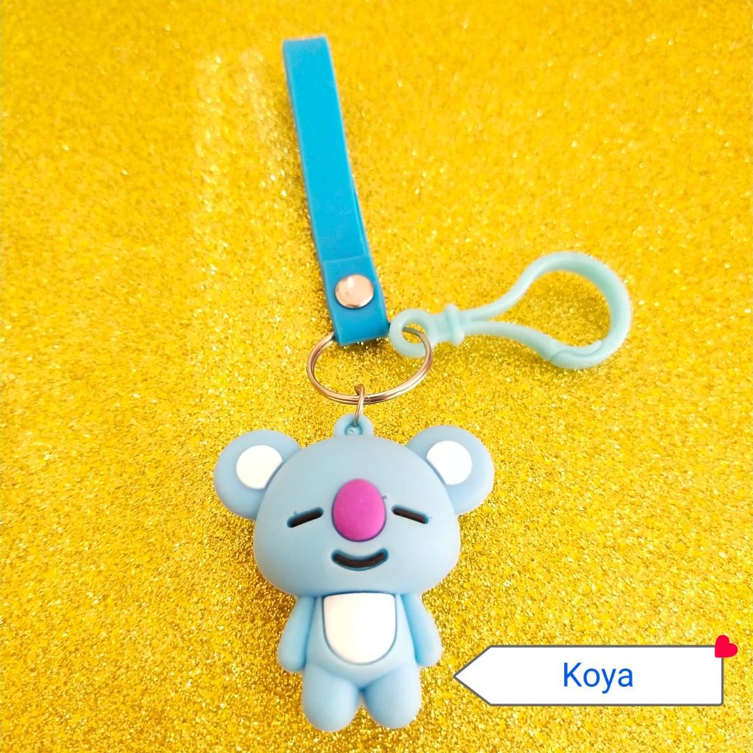 [KOYA RM] BT21 Keychain, K-Wave di Carousell