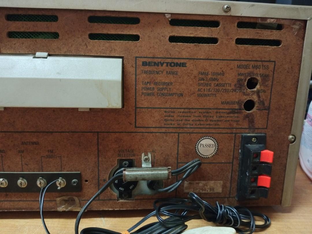 Ku benytone stereo radio n amp, Audio, Portable Music Players on Carousell