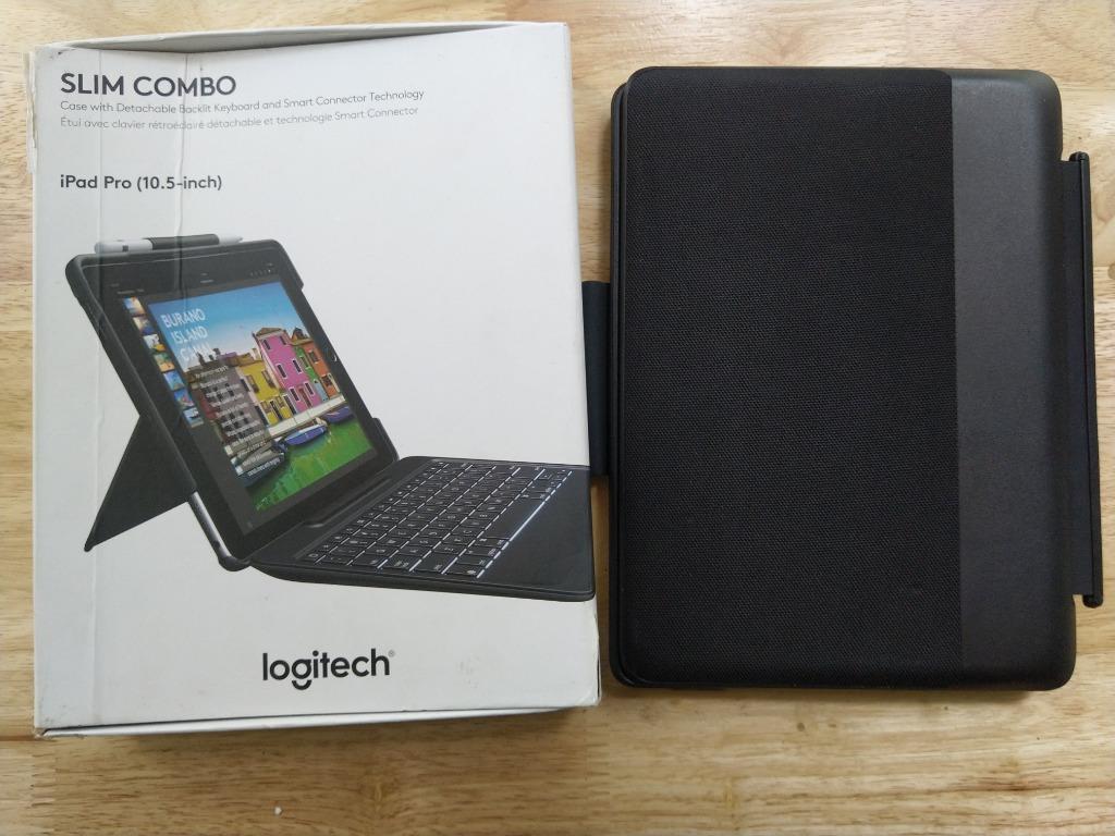 Logitech Slim Combo Keyboard Case with Smart Connector, Mobile Phones ...