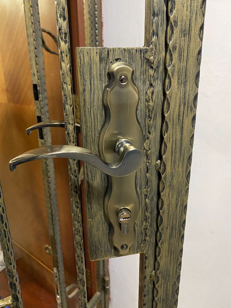 Main Gate lock with Installation for $118, Furniture & Home Living ...