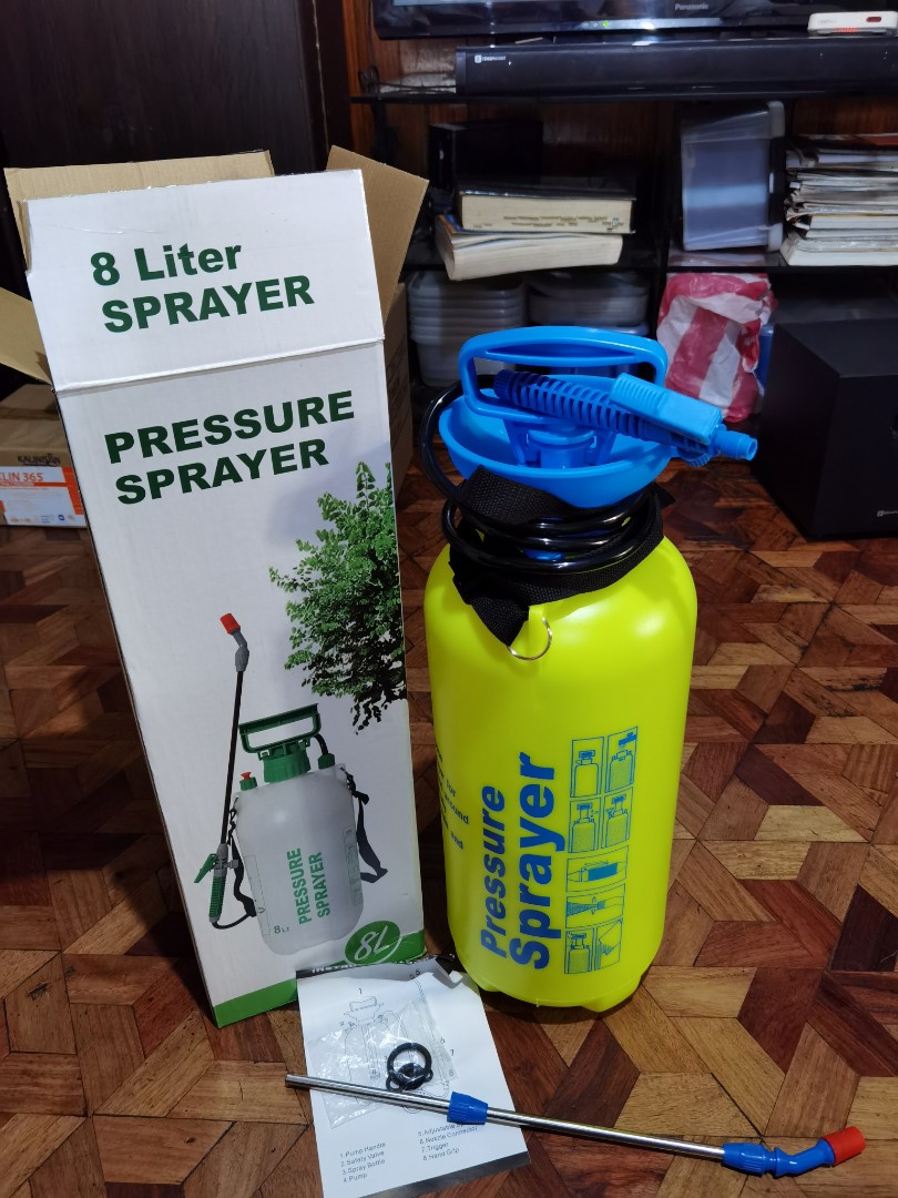 Manual Pressure Misting Sprayer, Furniture & Home Living, Gardening ...