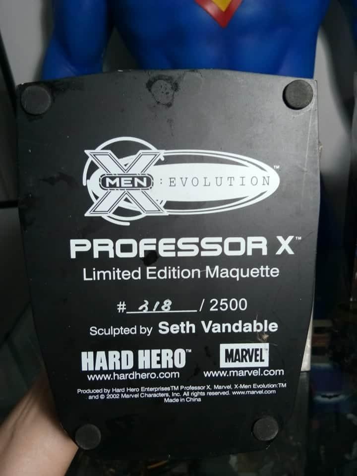 Marvel Hard Hero X-Men Evolution Professor X Maquette Limited Edition ...