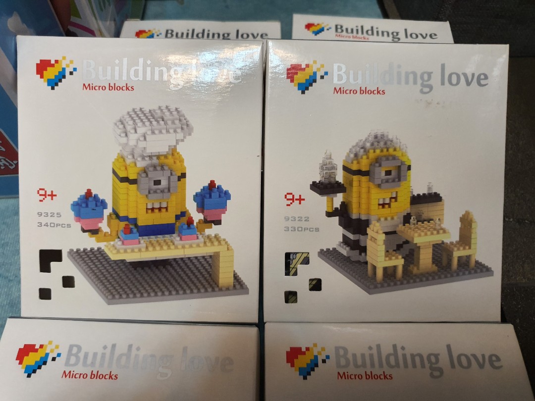Minions Micro Blocks (Nanoblock), Hobbies & Toys, Toys & Games on Carousell
