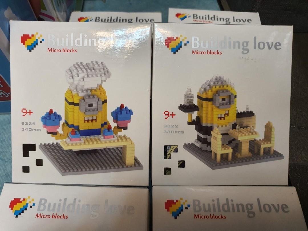 Minions Micro Blocks (Nanoblock), Hobbies & Toys, Toys & Games on Carousell