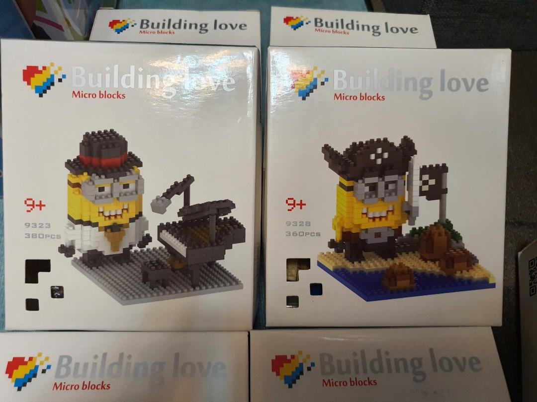 Minions Micro Blocks (Nanoblock), Hobbies & Toys, Toys & Games on Carousell